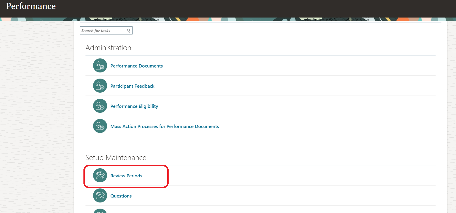 Manage Review Periods of Performance in Oracle Fusion - Thinkapace ...