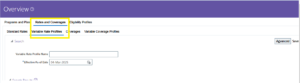 Benefits Variable Rate Profiles in Oracle Fusion - Thinkapace ...