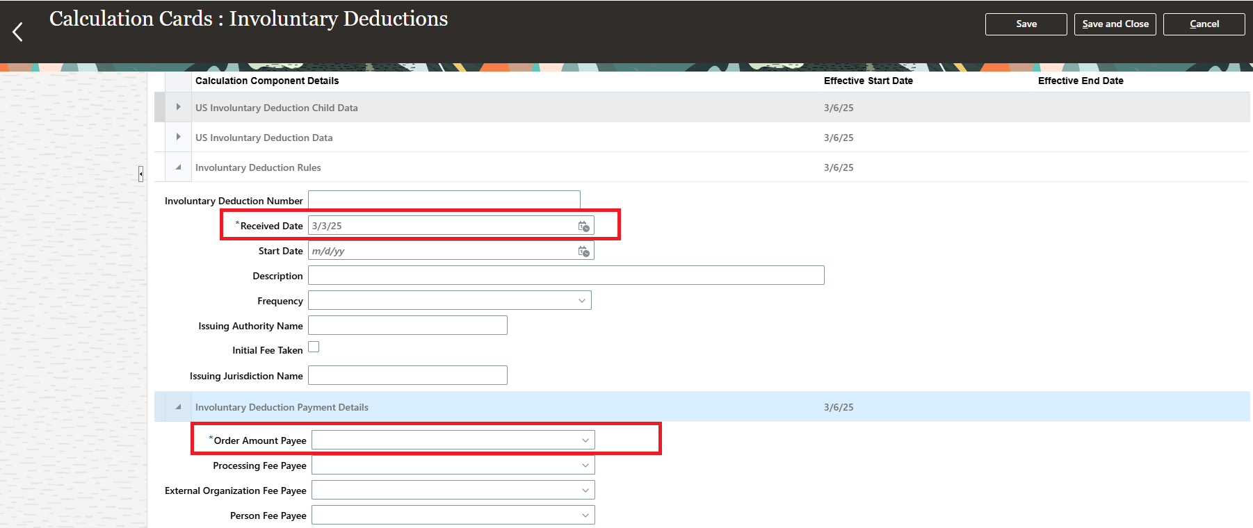 Create Garnishment Calculation Card in Oracle Fusion - Thinkapace ...